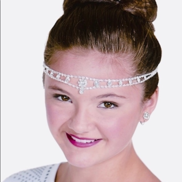 go girl | Accessories | Go Girl Elastic Tear Drop Center Head Band ...